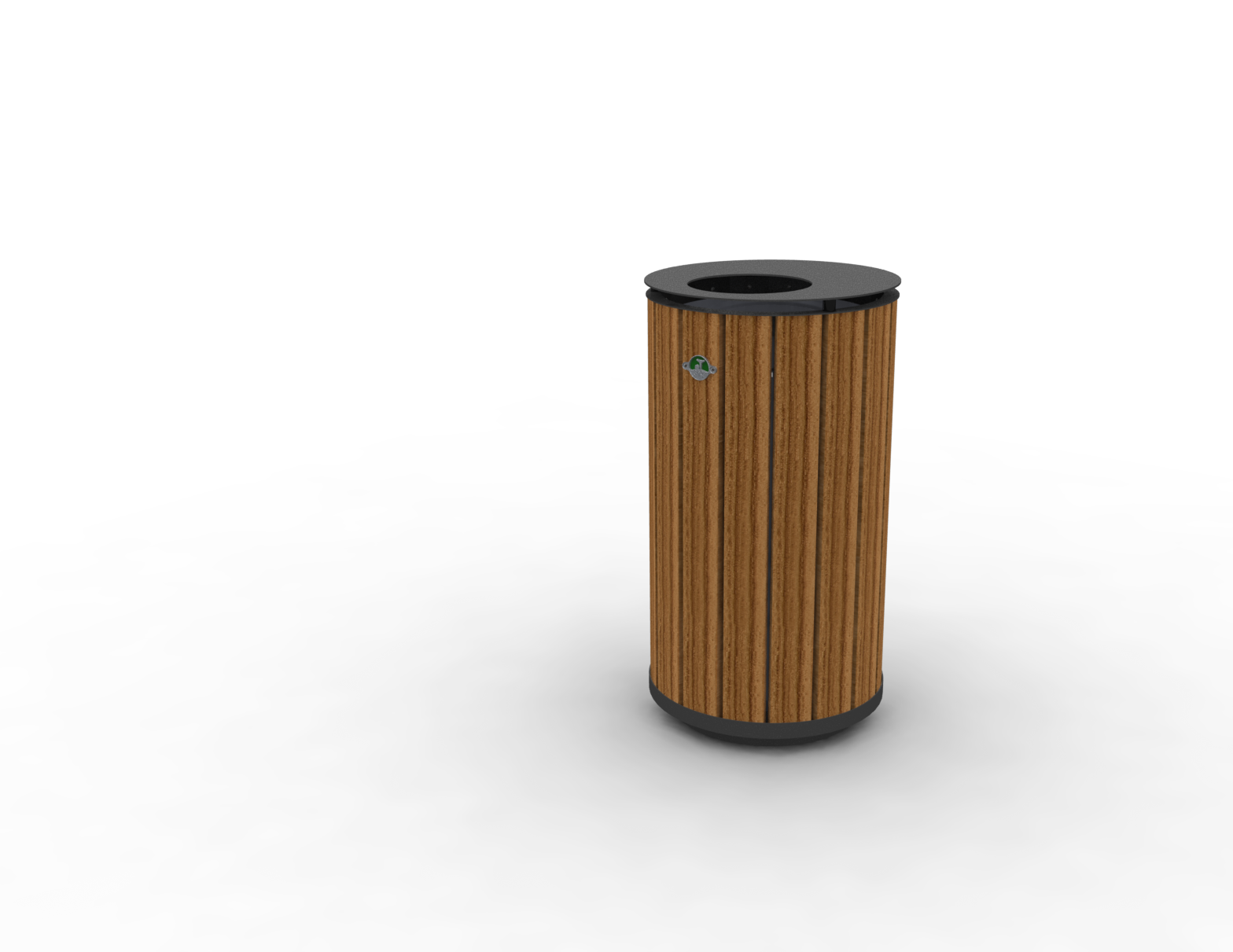 Shizaf Wood Dustbin - Arica